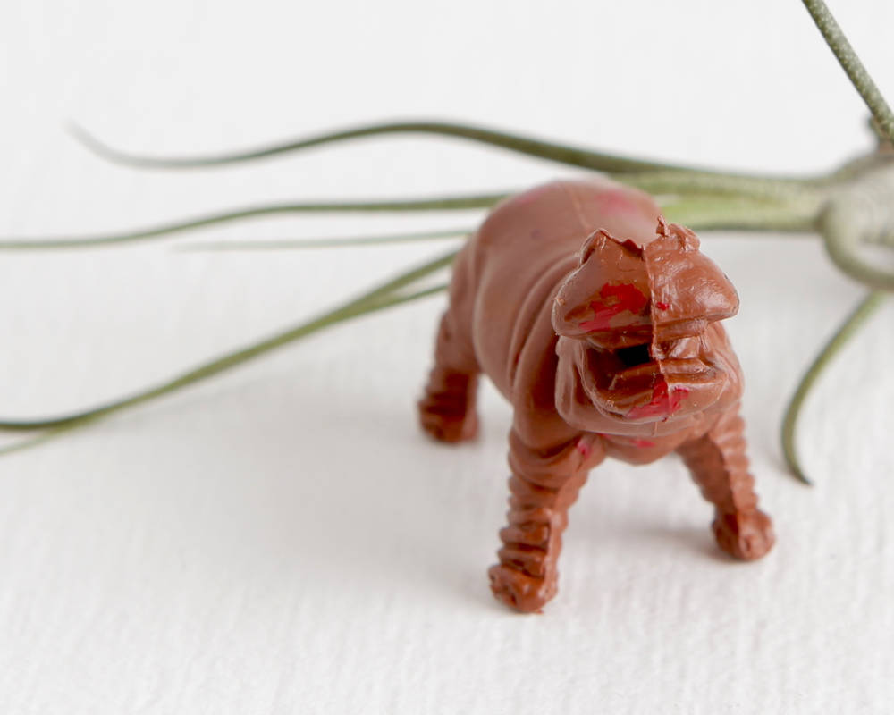 Zombie Hippo Figurine – Lobster Bisque Vintage